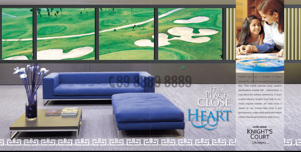 KNIGHT'S COURT 4BHK+S 2970 Sq.ft | Jaypee Greens